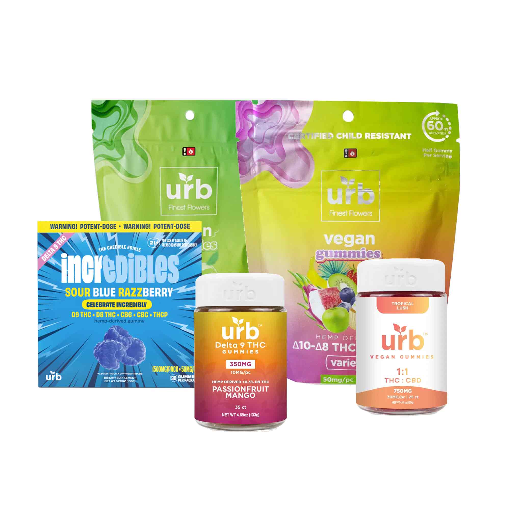 Urb THC Gummies | DeltaCloudz – DC LLC