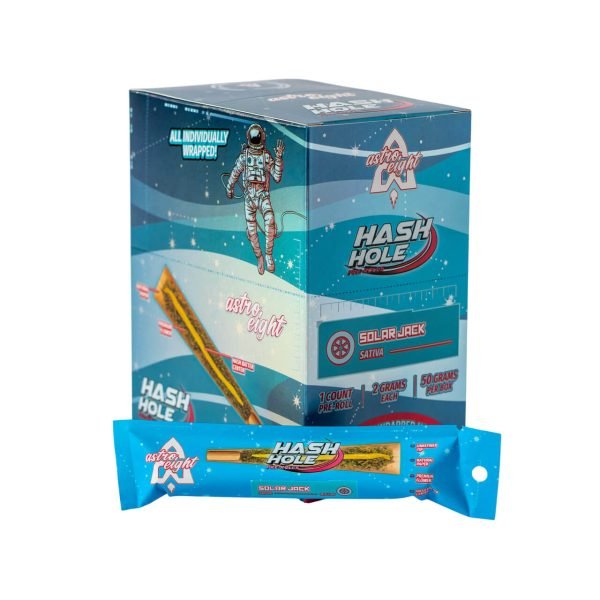 Astro Eight Hash Hole Pre-Rolls 2G - Solar Jack – DC LLC