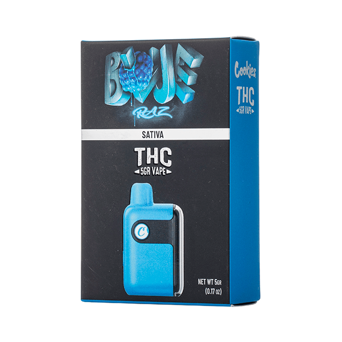 Blue Razz - Cookies THC Disposable 5G – DC LLC
