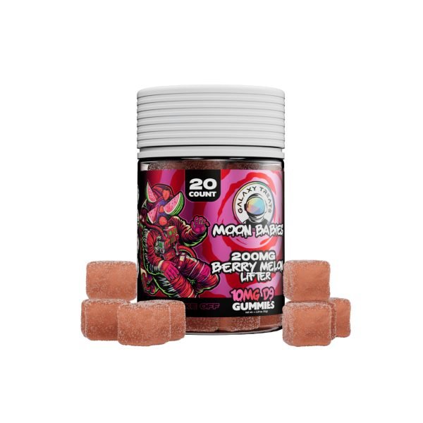 Berry Melon Lifter - Galaxy Treats Moon Babies Delta-9 Gummies 200MG ...