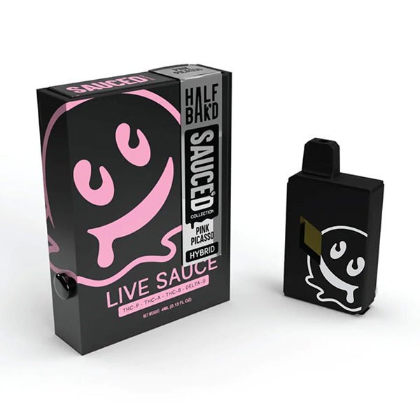 Pink Picasso - Half Bak'd Live Resin Sauce'd Disposable 4G – DC LLC