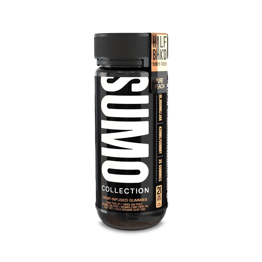 Half Bak'd Sumo Gummies - Pure Peach – DC LLC