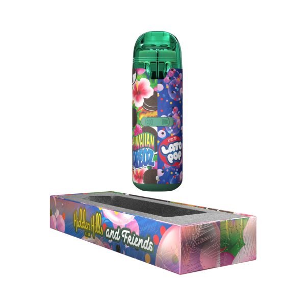 Hawiian Orez & Lato Pop - Hidden Hills Dual-Flavor Disposable Vape – DC LLC
