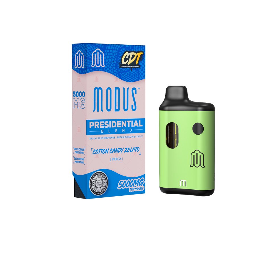 Modus Presidential - Cotton Candy Zelato Disposable Vape 5G – DeltaCloudz