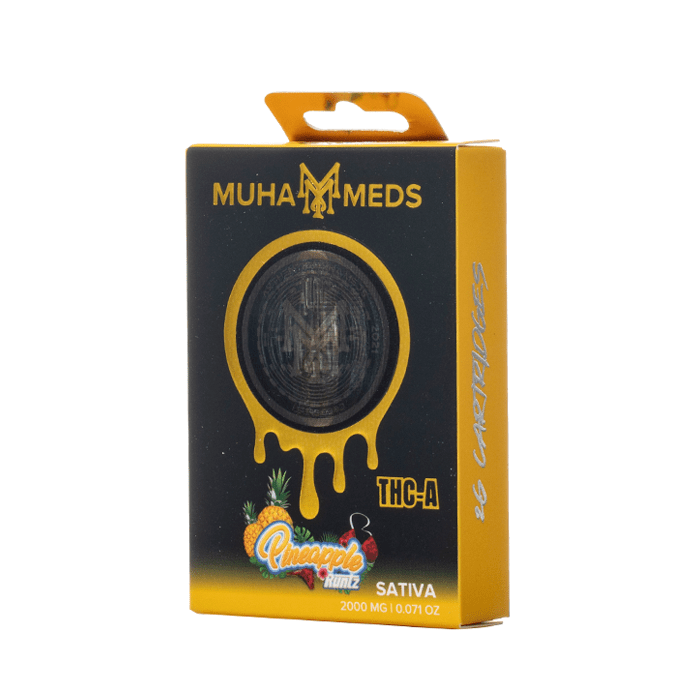 Pineapple Runts - Muha Meds THCA Cart 2G | Delta Cloudz – DC LLC