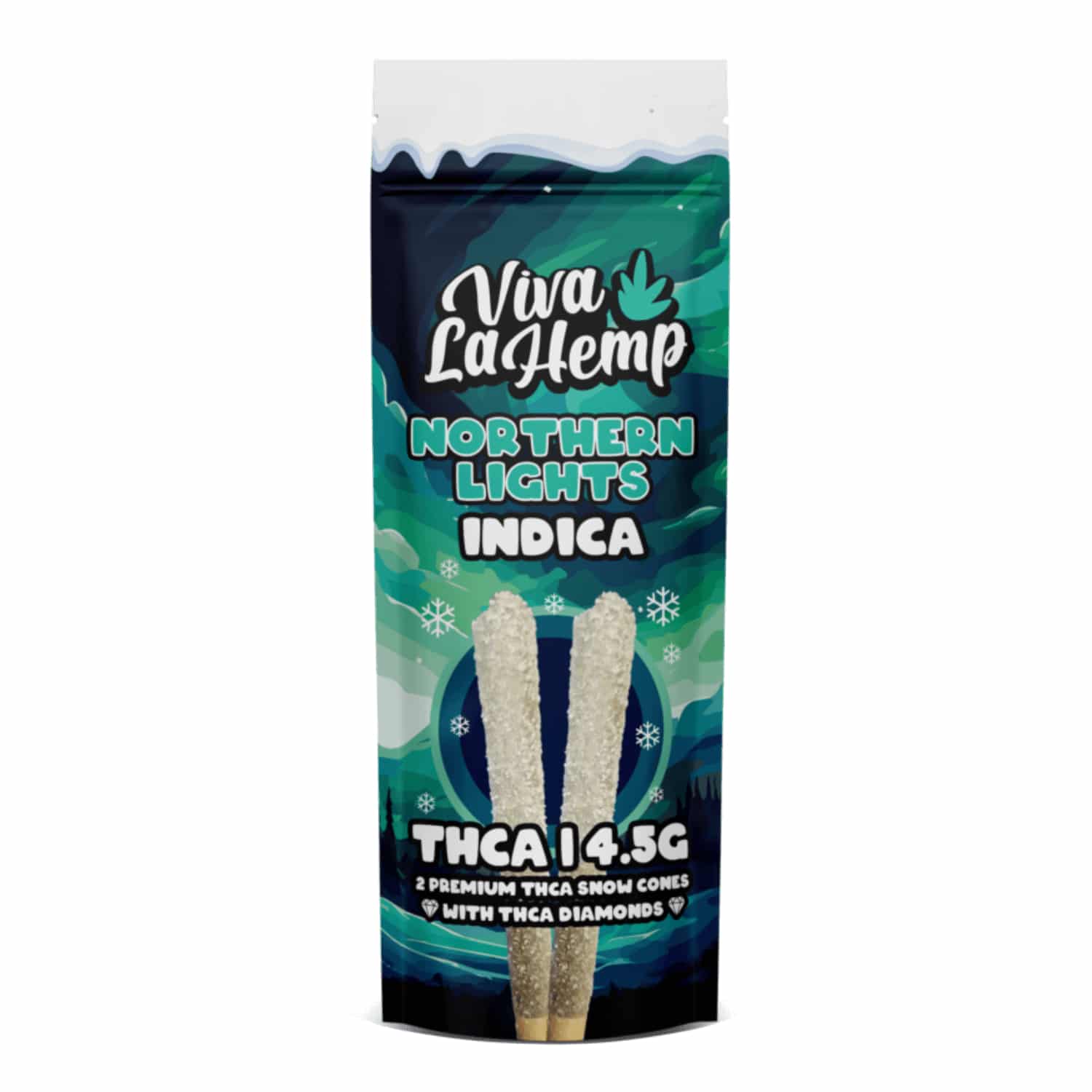 Northern Lights THC-A Snow Cones | Viva La Hemp – DC LLC