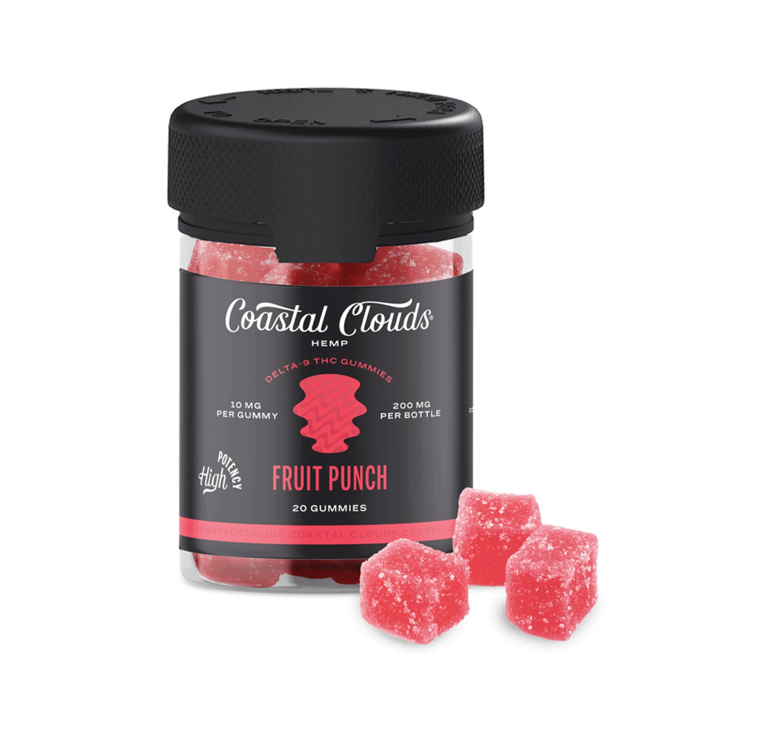 Fruit Punch - Coastal Clouds D9 Gummies | DeltaCloudz