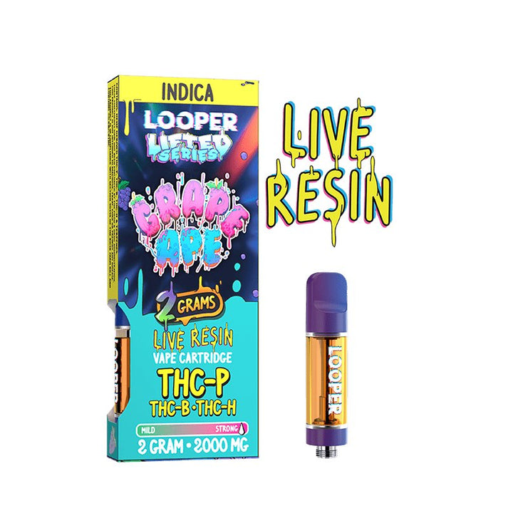 Grape Ape - Looper Lifted Series Cartridge 2g | DeltaCloudz