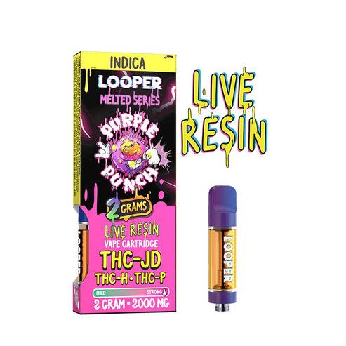Purple Punch - Looper Melted Series Cartridge 2g – DeltaCloudz