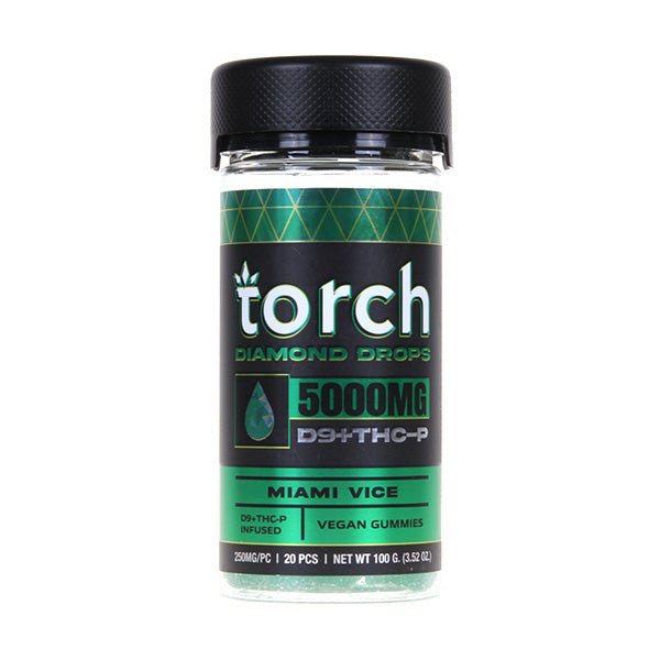 Miami Vice - Torch Diamond Drops Blend Gummies | DeltaCloudz