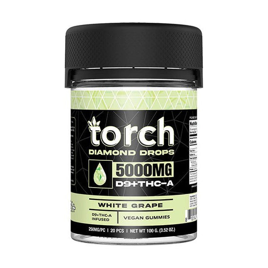 White Grape - Torch Diamond Drops Gummies | DeltaCloudz – DC LLC