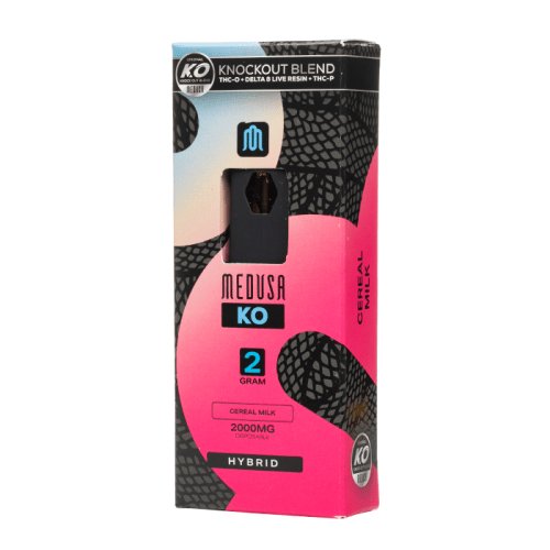 Modus (Medusa) Knockout Blend Cereal Milk Vape - 2G Hybrid – DeltaCloudz